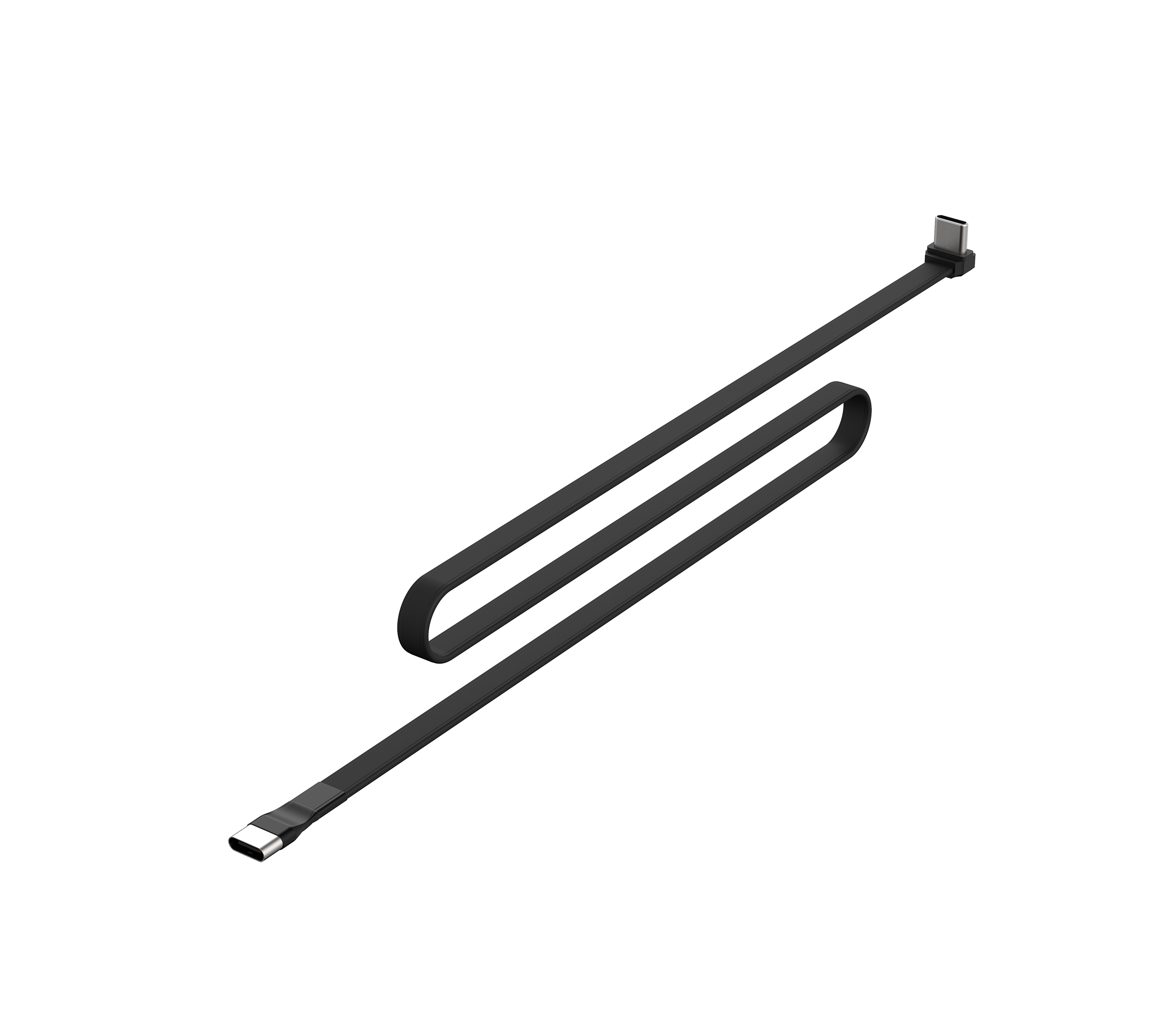 180º Type C Male to Type C Female Cable