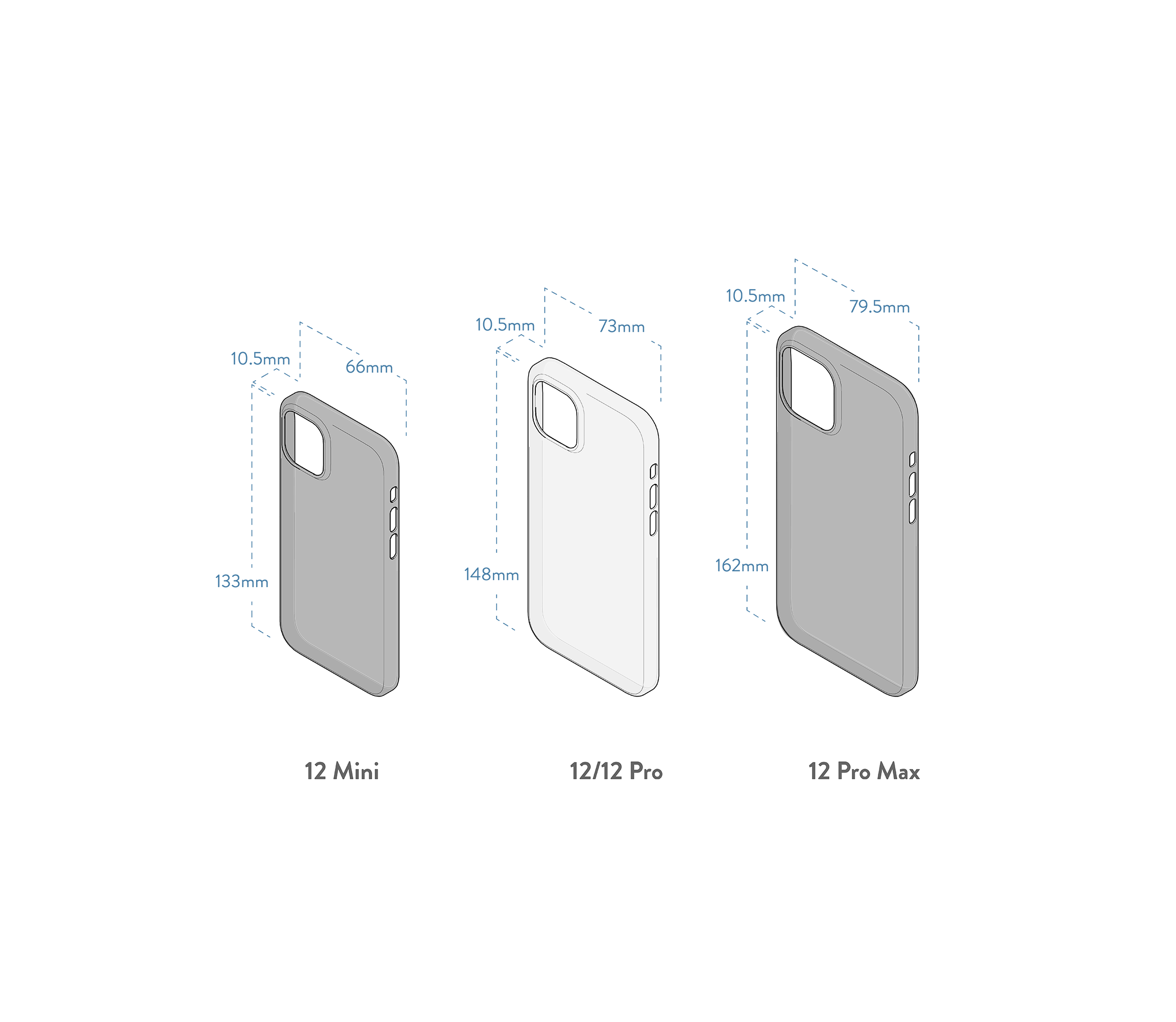 Super thin iPhone 12 case - the NOT case